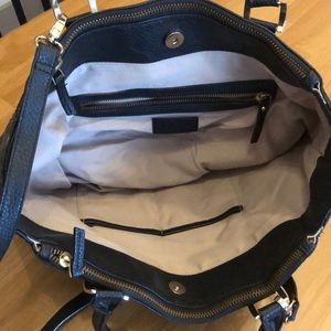 The Limited | Bags | The Limited Black Leather Tote Bag | Poshmark